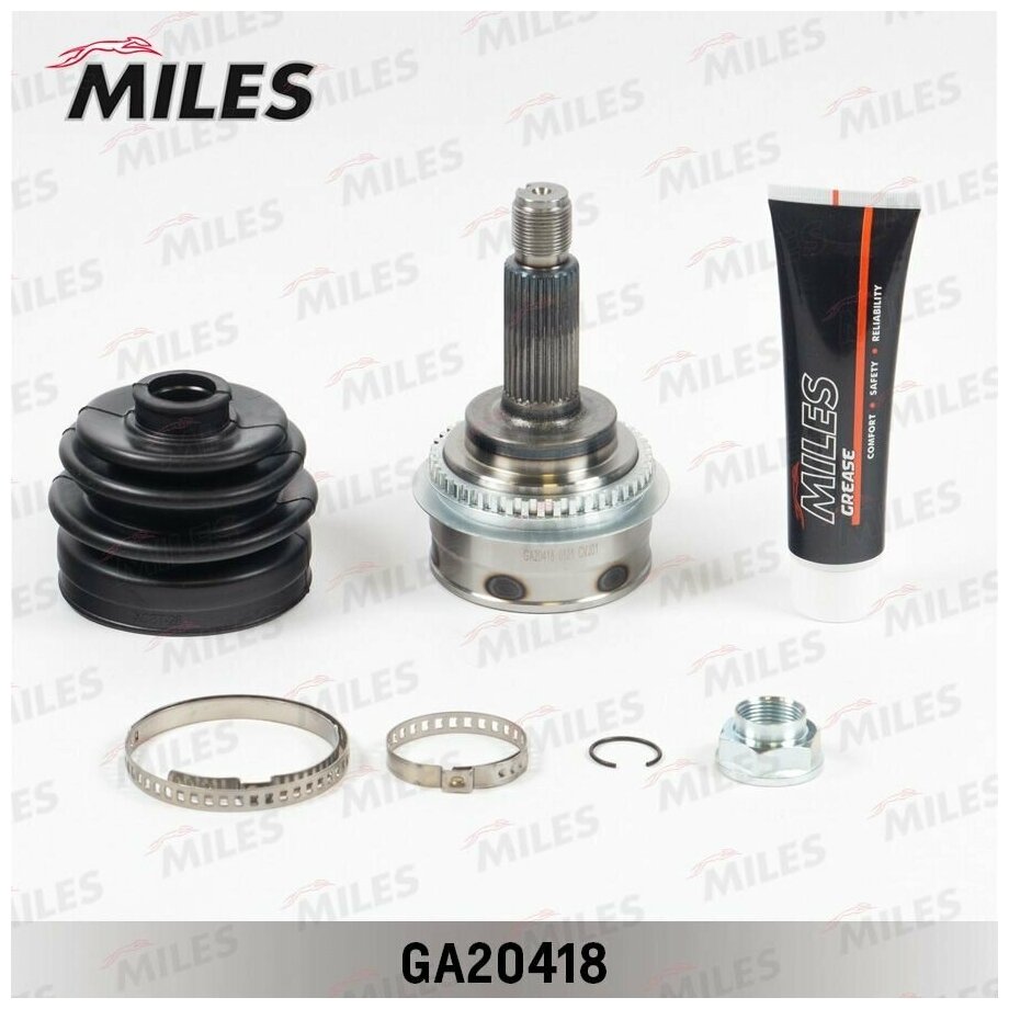 MILES ШРУС наружный SUBARU IMPREZA 2.0 90-01 (с ABS) (GKN 305465) GA20418