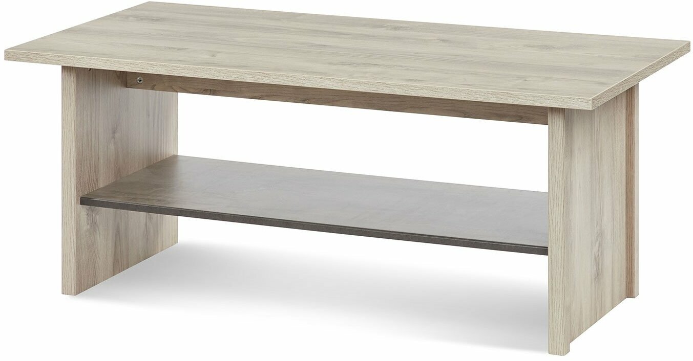 Журнальный стол Hoff Jazz, 120х49,8х60 см, цвет каштан Найроби, оникс