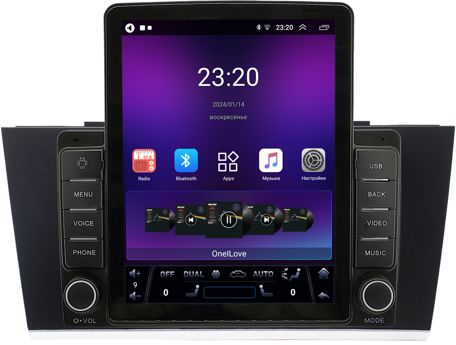 Штатная магнитола Canbox GTR095-9192 для Subaru Outback 5, Legacy 6 2014-2020 на Android 10 (QLed, 4/64, DSP, CarPlay)