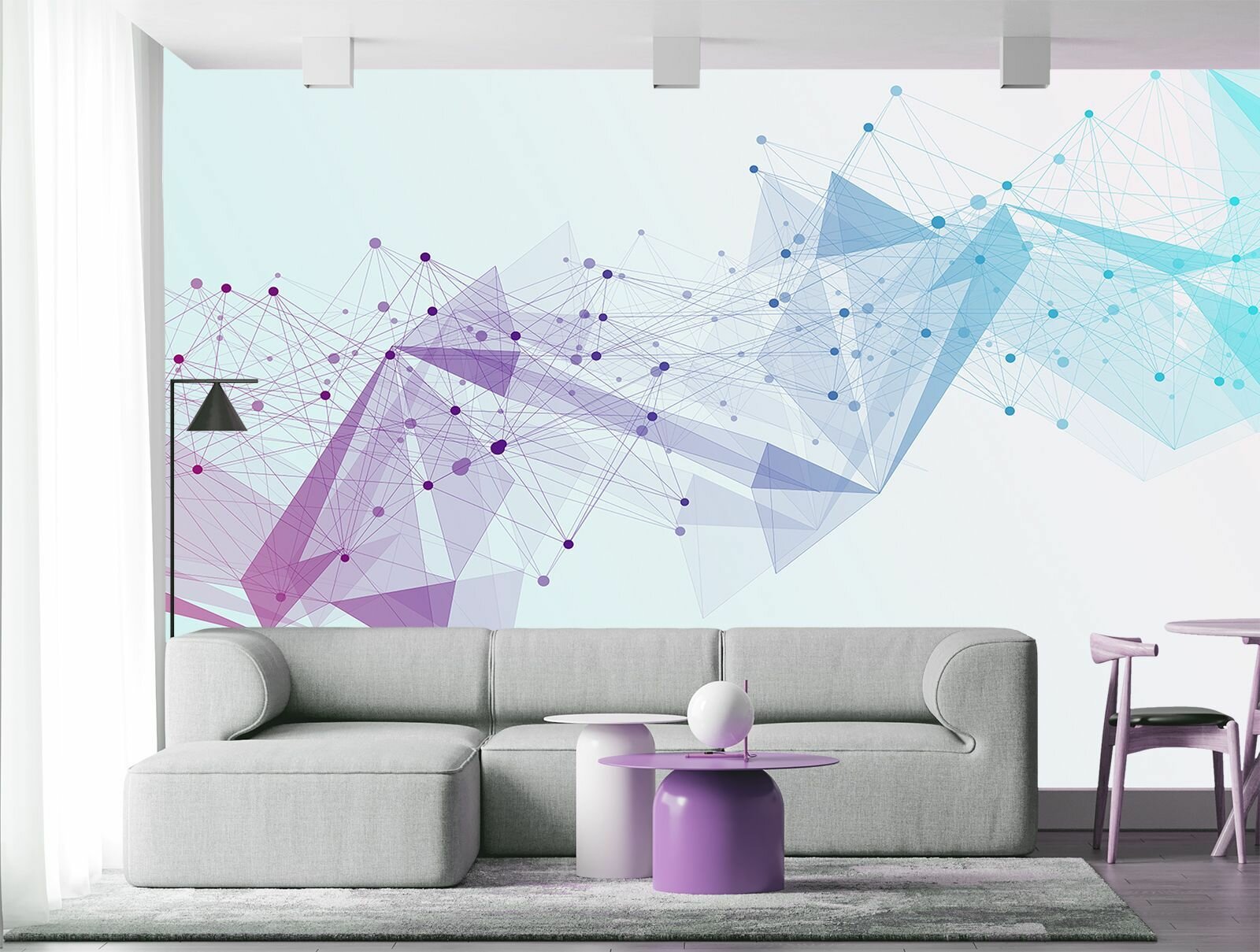 Фотообои 3d на стену флизелиновые Luxury Walls AM11804 Геометрия 400х270 см
