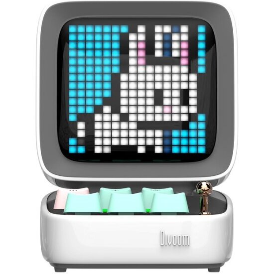 Портативная колонка Divoom Ditoo Pro, белый