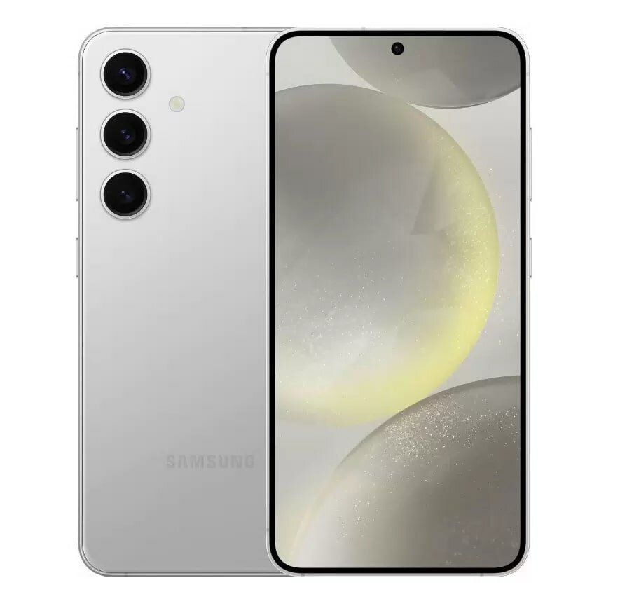 Смартфон Samsung Galaxy S24 8/128 ГБ, SIM + eSIM, Marble Gray(Без предустановленных Rustore/Max)