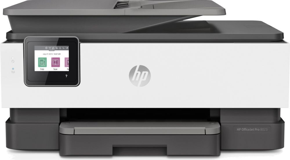 МФУ струйный HP OfficeJet 8023 (1KR64B) A4 Duplex WiFi USB RJ-45
