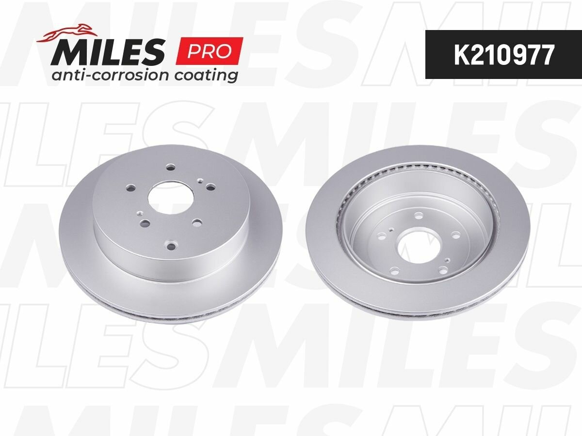 Диск тормозной задний вентилируемый, 2 шт для Сузуки Гранд Витара 2 арт K210977