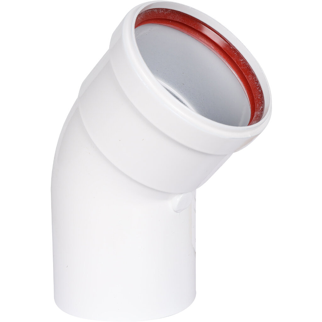 Rommer Отвод дымохода D 80 угол 45гр. M/F (мама/папа)