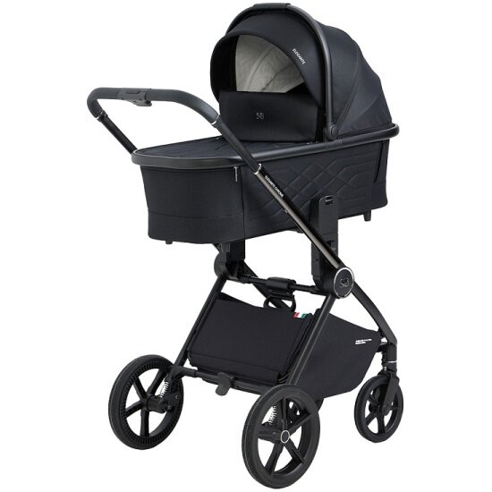 Коляска 2в1 Sweet Baby 427212 Elegante Chrome Black
