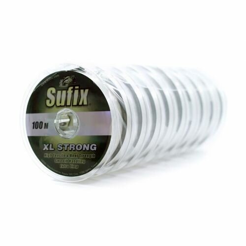 Леска Sufix XL Strong x10 прозрачная 100 м 0.14 мм 1,9 кг