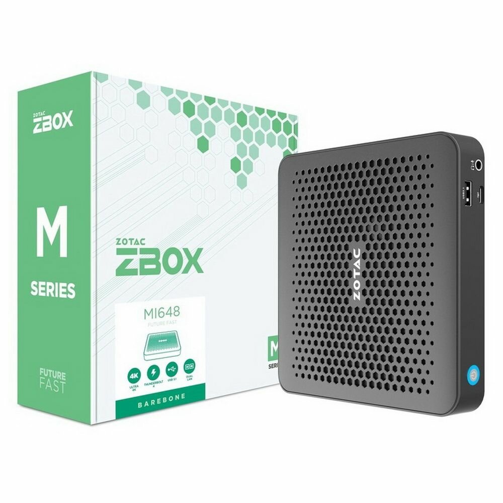 Платформа ПК ZOTAC-ZBOX-MI648, Barebone, Intel i5-1340P, 2