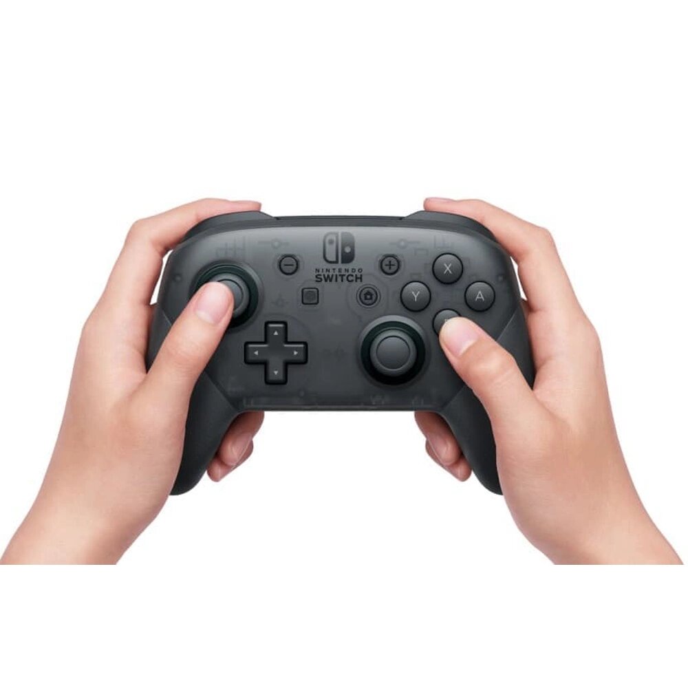 Геймпад беспроводной Nintendo Switch Pro Controller джойстик Чёрный