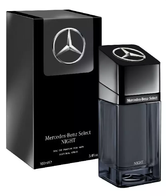 Парфюмерная вода Mercedes-Benz "SELECT NIGHT", мужская, пряная, восточная, 100мл