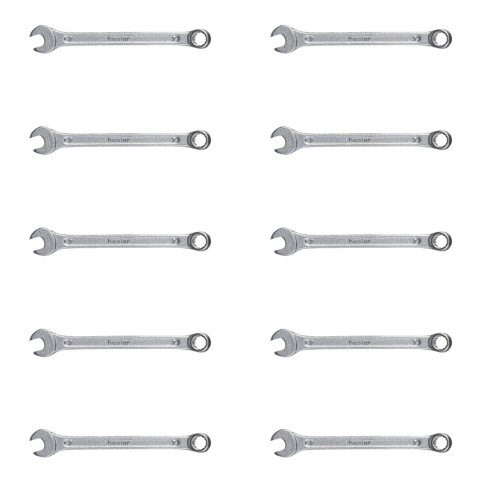 Ключ комбинированный рожково-накидной 7 мм (10 шт.)