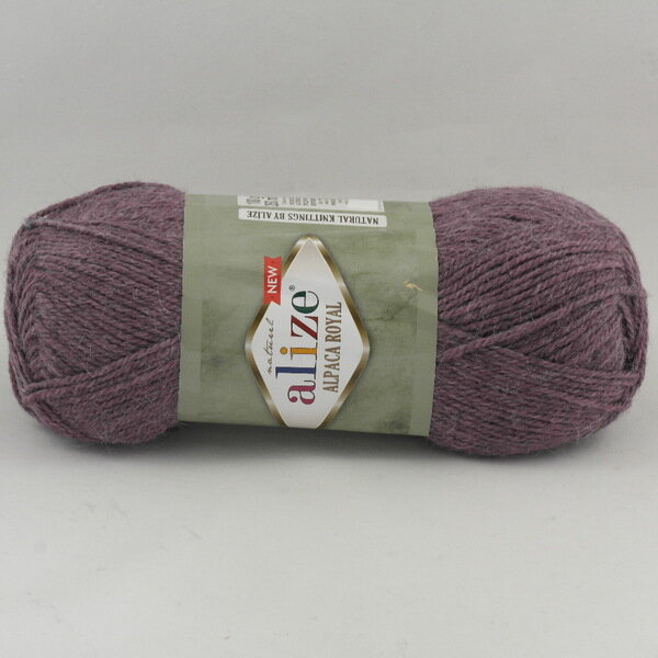 Пряжа 5 мотков (брусничный)ALIZE Alpaca royal new шерсть 30% , альпака 15%, акрил 55%