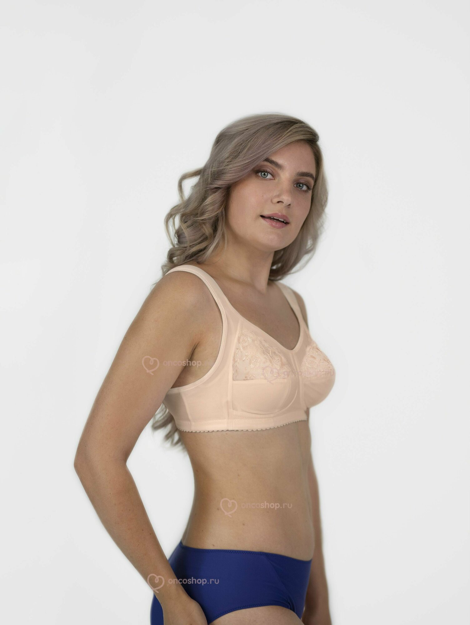 Бюстгальтер ортопедический после мастэктомии 0793 Valeria телесный 100B
