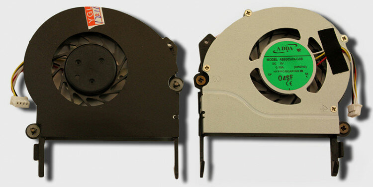 Вентилятор (кулер) для ноутбука Acer Aspire One 521, ZH8, ZH9