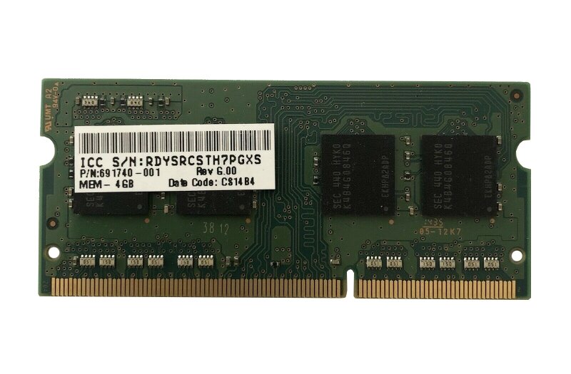 Оперативная память HP 691740-001 DDRIII 4Gb