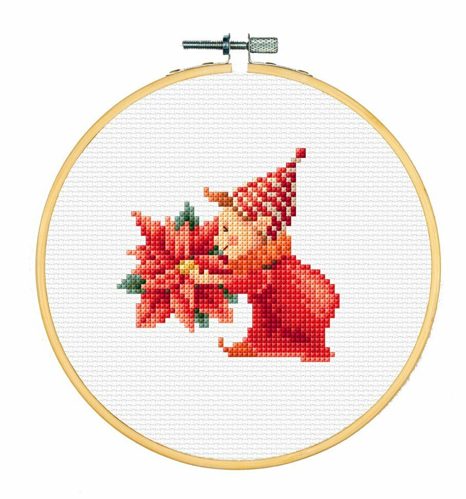 Набор для вышивания Dutch Stitch Brothers #DSB043D С Рождеством, Счетный крест, 15 см