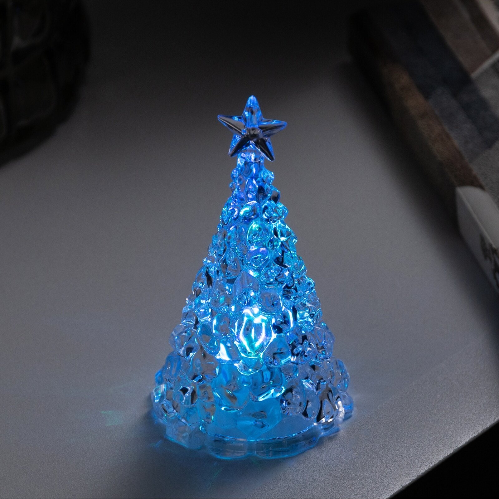 Фигура световая, 10×6 см, батарейки в комплекте, свечение RGB