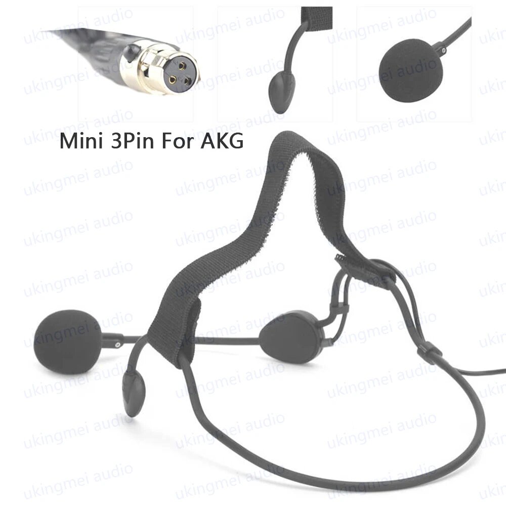 Микрофон гарнитура AKG Mini 3Pin