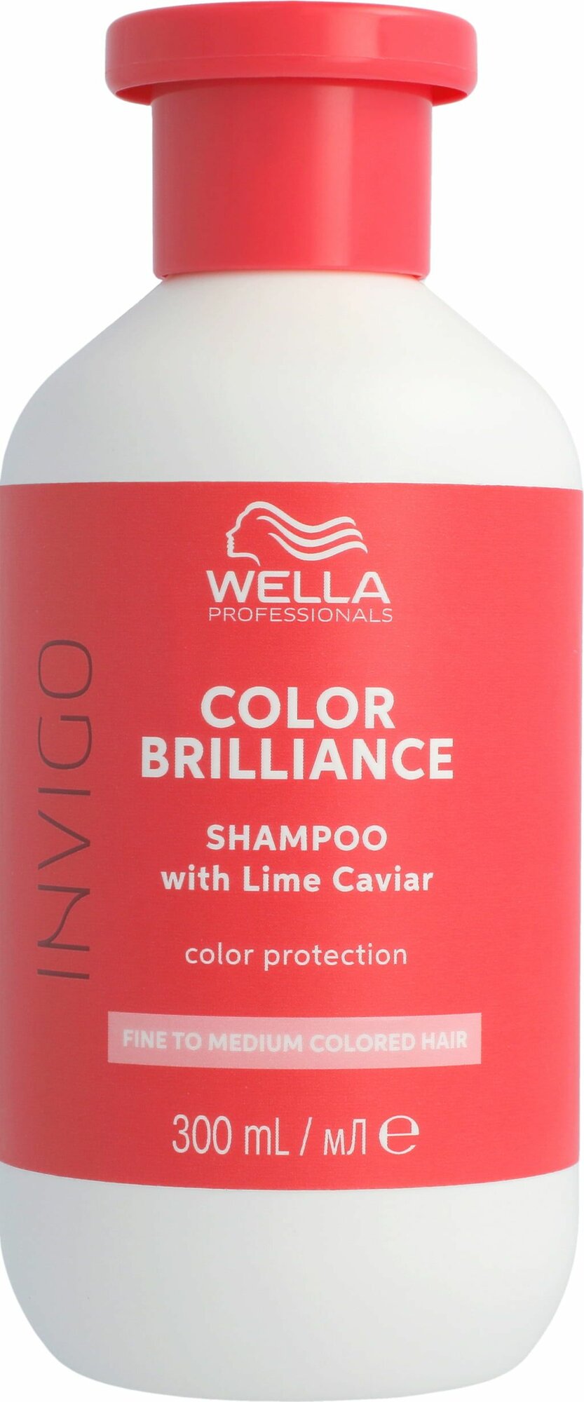 Шампунь Wella Professionals Invigo Brilliance Color Protection Shampoo Fine/Normal Hair, Шампунь для защиты цвета окрашенных нормальных и тонких волос, 300 мл