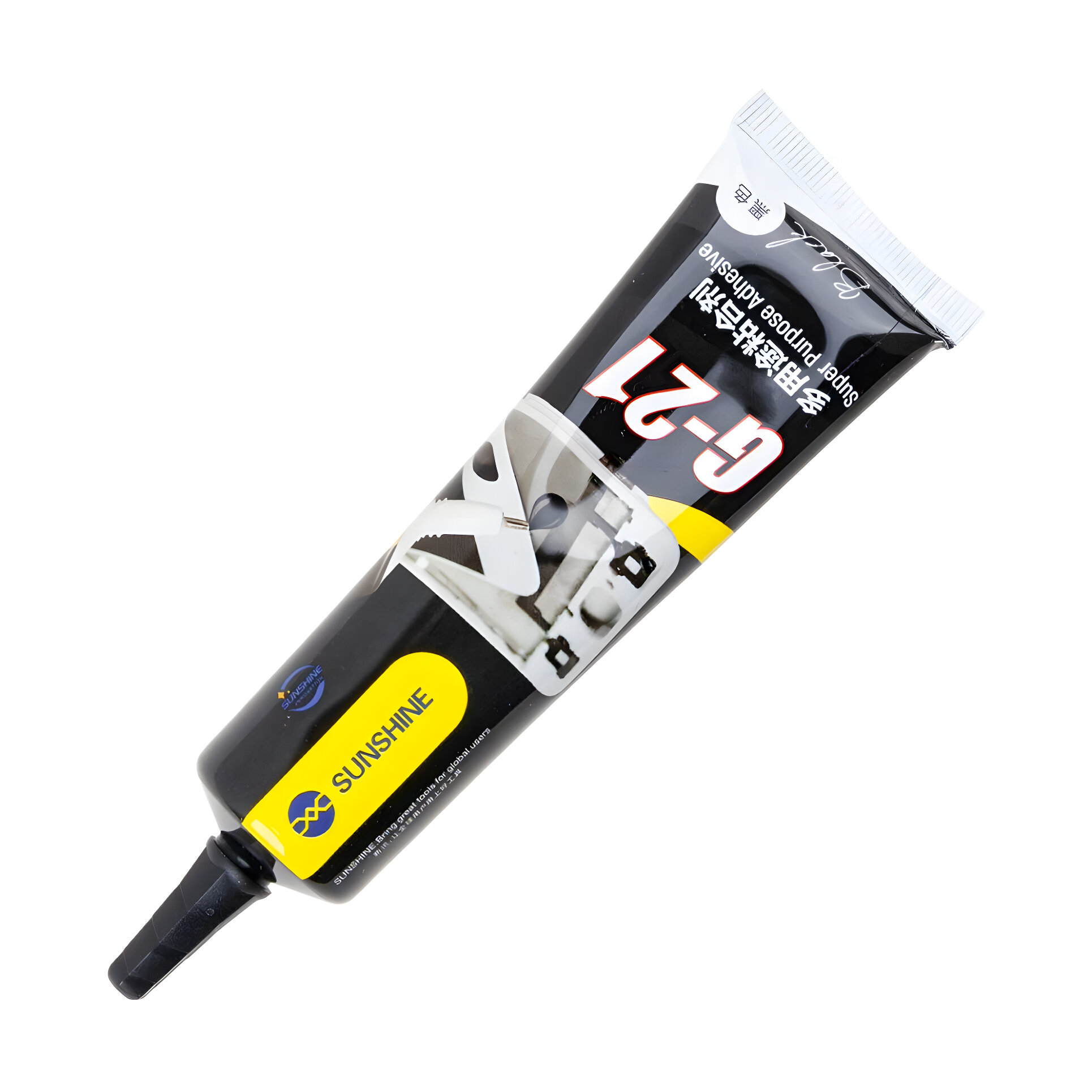 Клей для сборки рамок с тачскрином SUNSHINE G21 (50 мл.) черный