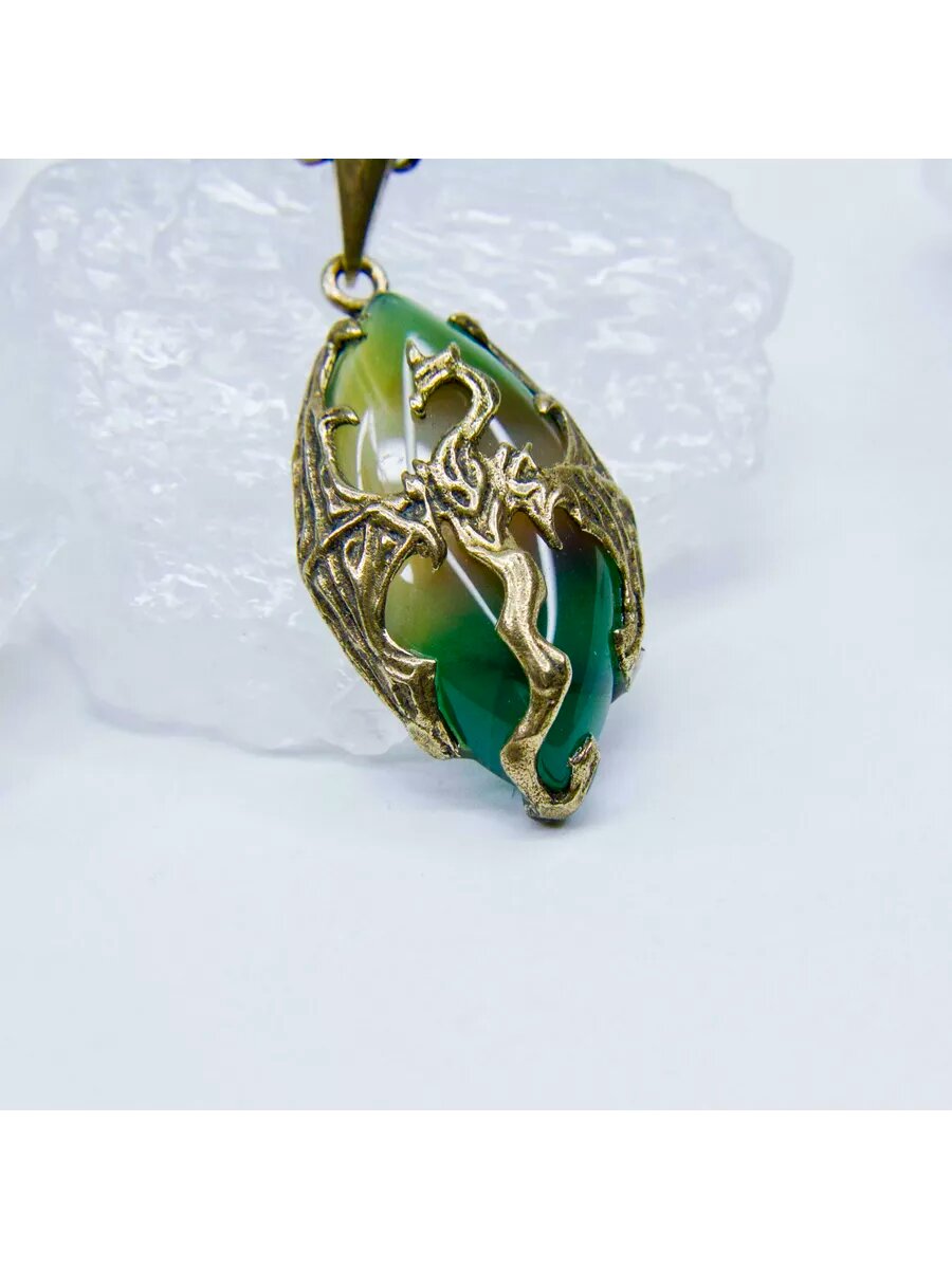 Чокер, агат