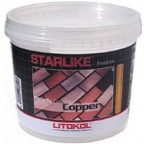 Добавка 100г Litokol Starlike Finishes Cooper Медная для Получения Новых Оптических Эффектов.