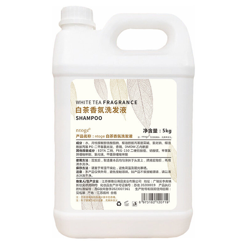 Шампунь с ароматом белого чая, 5 л
