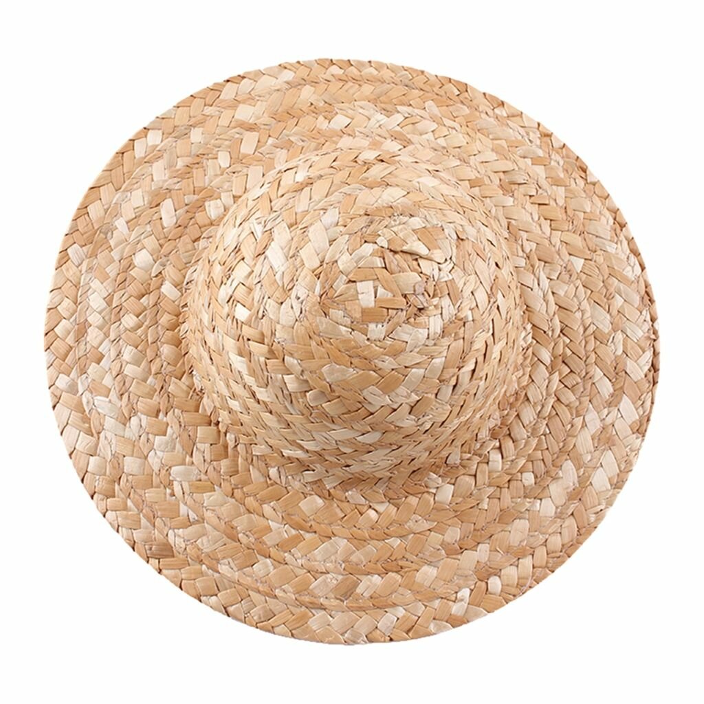 Соломенная шляпа для рисования своими руками-мини