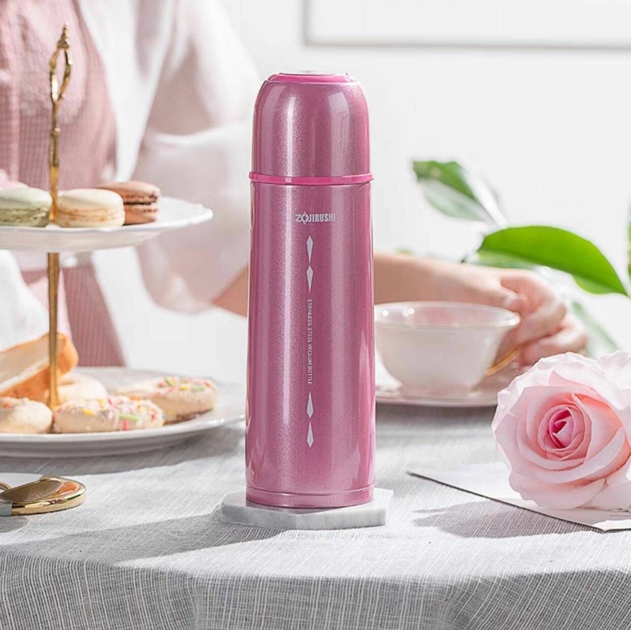 Классический термос Zojirushi SV-GR50 PS , 0.5 л, Розовый.