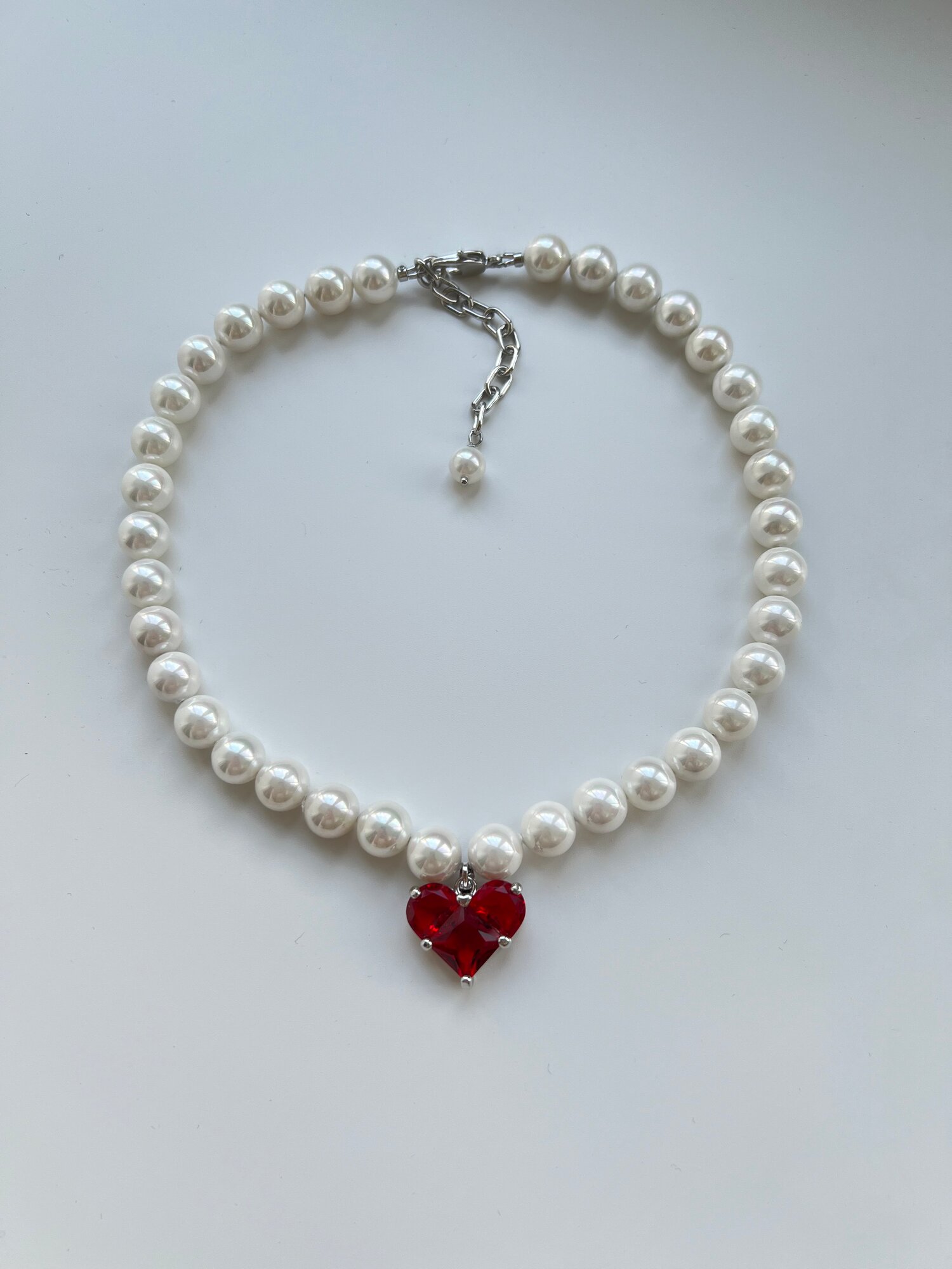 Колье, стекло