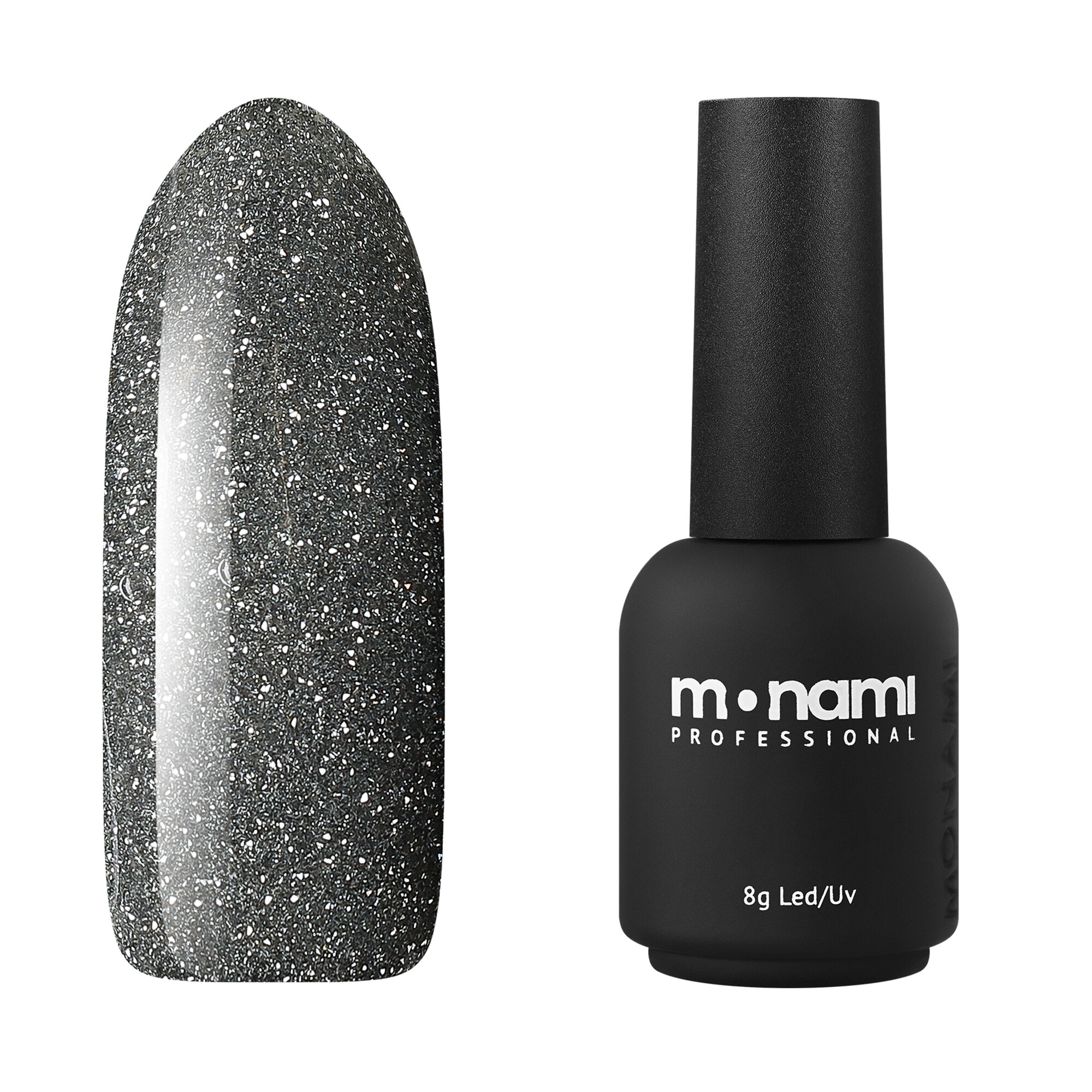 Monami, Гель-лак Monami Millennium Silver 8г