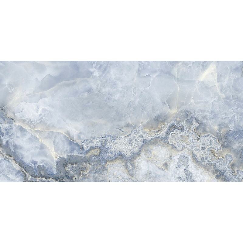 Керамогранит Colortile Onyx Sea Blue RP-139247 60х120 см голубой глянцевая