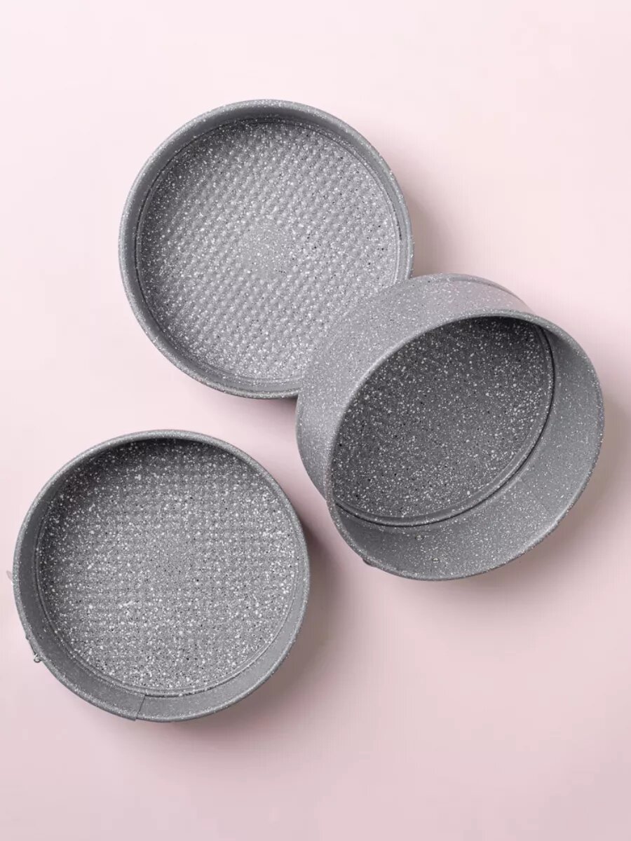 Форма для выпечки круглая разъемная 18х6,5 см с антипригарным покрытием