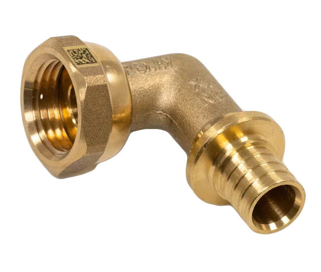 Угольник-переходник Рехау Rautitan MX с накидной гайкой 16-G 1/2