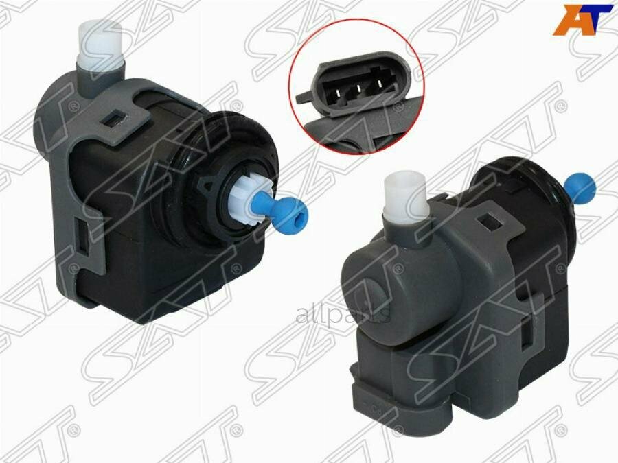 SAT ST-26056-AU300 Моторчик фары Nissan Almera 00-06 / Pathfinder 04-14