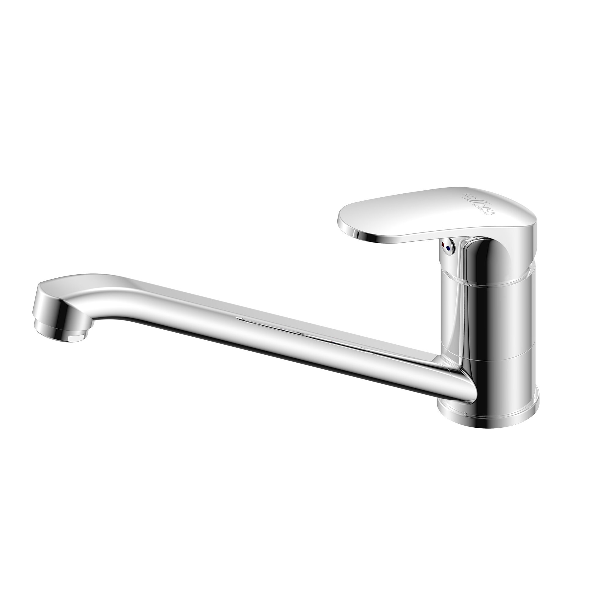 Смеситель Rossinka RS45-21 для кухни с поворотным изливом, хром