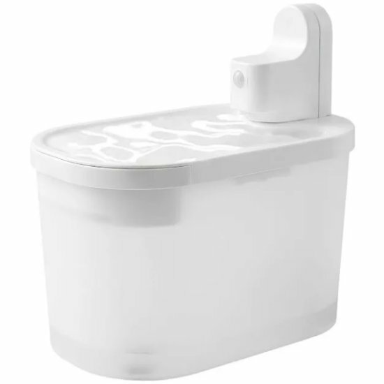 Поилка Zoowell Smart с фонтанчиком, с сенсорным датчиком движения, для кошек и собак, белый (WF13 )