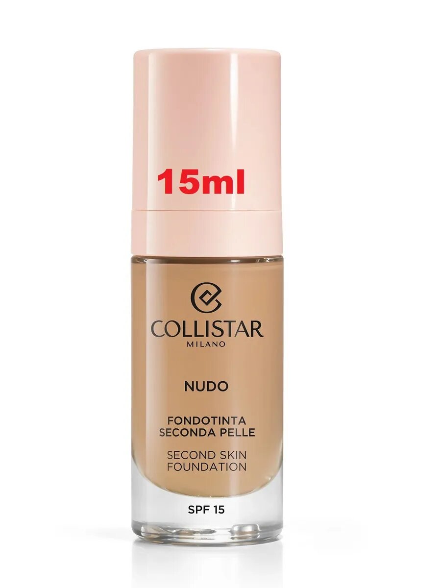 4N мини-тональный крем "Вторая кожа" Collistar "NUDO" Sabbia, 15 мл