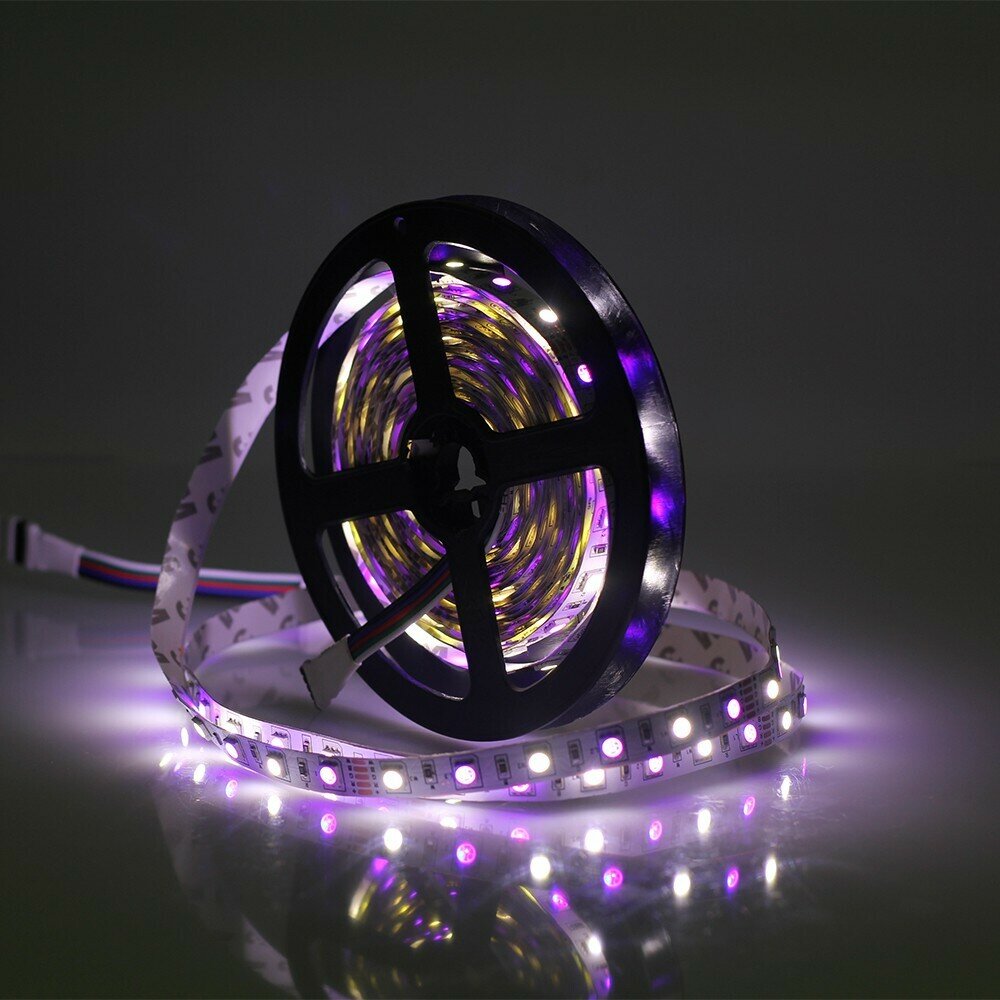 Светодиодная лента, 12В. Цвет свечения: RGBW, IP33. Катушка 5 метров