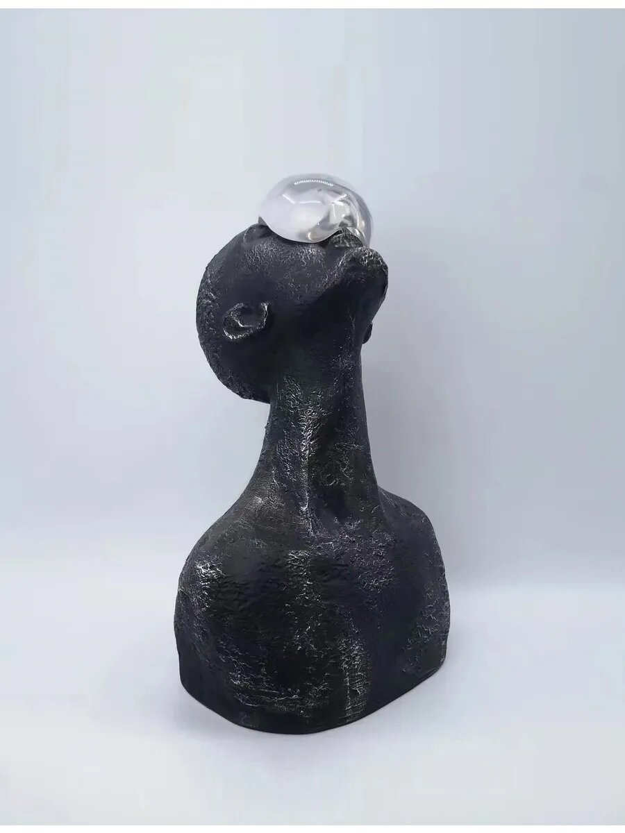 Бюст Скульптура черная 50см