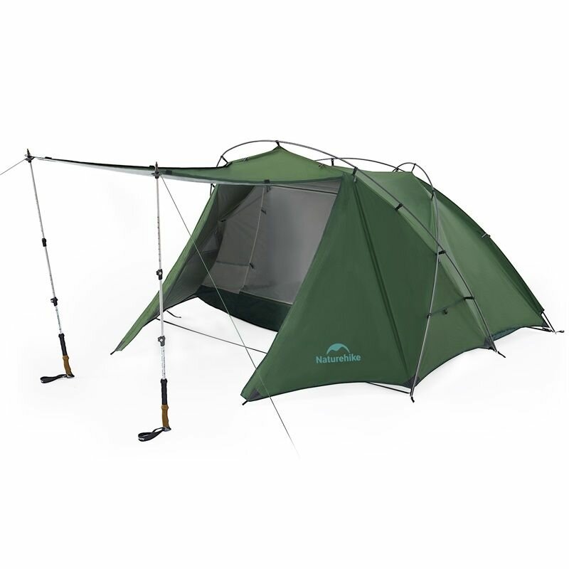 Naturehike Палатка Hillock 6 с одной спальней и одной гостиной CNK2300ZP040
