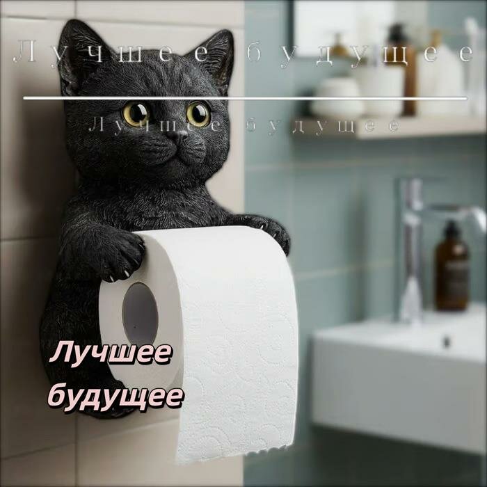 Держатель для туалетной бумаги Держатель кошачьей бумаги Держатель Кошачьей салфетки Держатель туалетной бумаги Подвеска для украшения из смолы