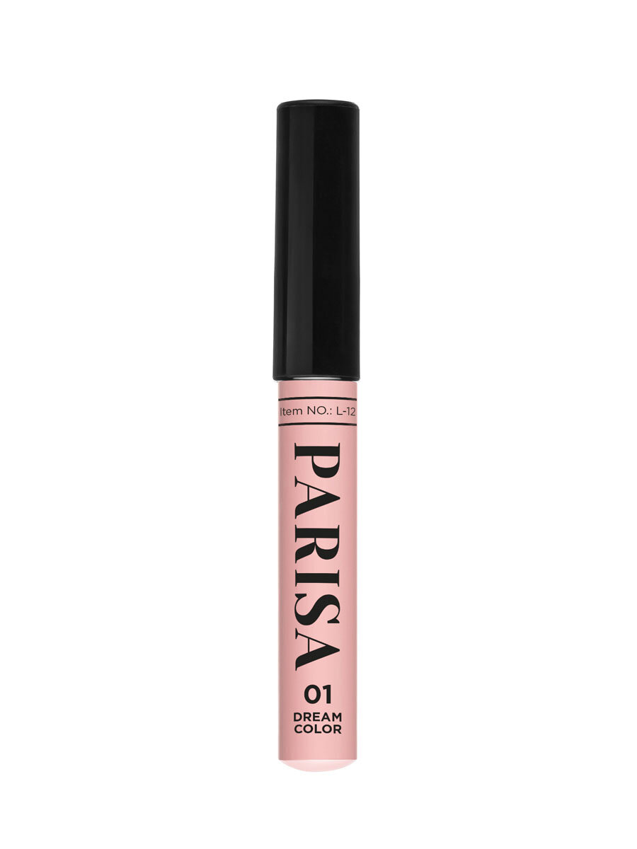 Parisa Помада-карандаш для губ L-12 Dream Color, тон 01 нежно-розовый, 2.49 г