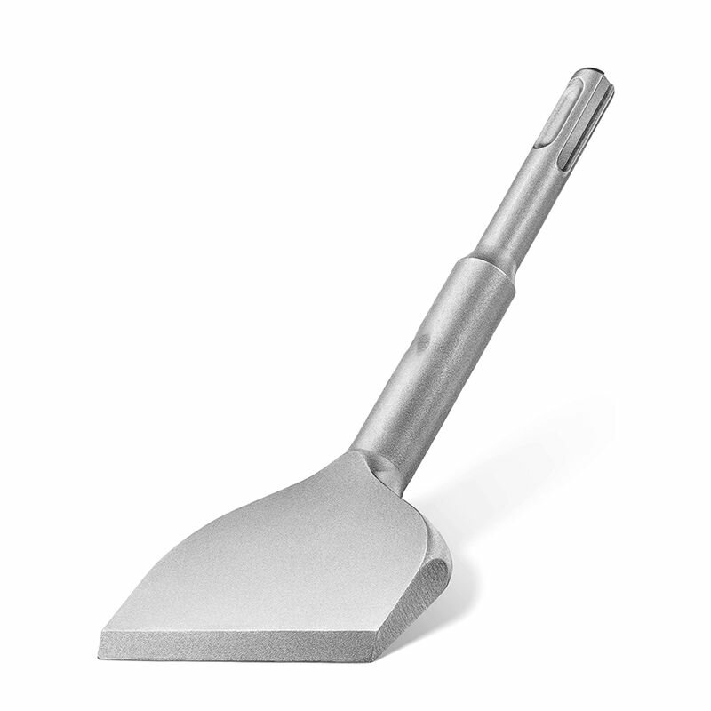 Долото для плитки SDS Plus - ширина 165X75 мм молотка, плоское долото под углом, специальная сталь 42CrMo, прочное, острое