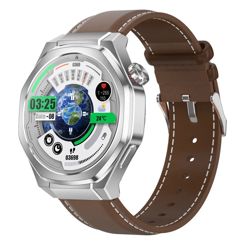Watch5 Ultra Men Smart Watch Bluetooth Calling Compass AI Voice Health Monitoring Women Outdoor Sports Fitness Smartwatch