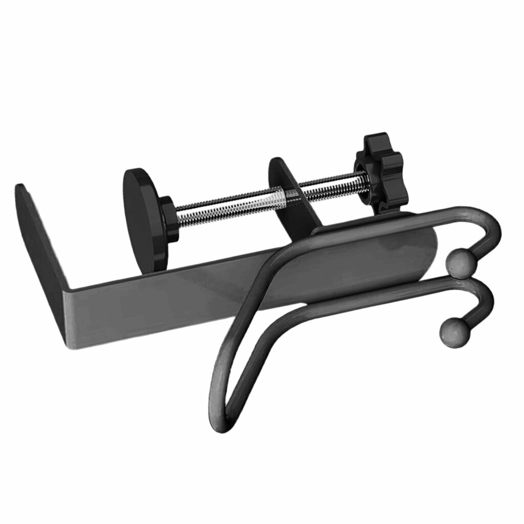 Крючок для школьного портфеля, настольный артефакт, регулируемый настольный крючок для учащихся начальной школы-gun gray