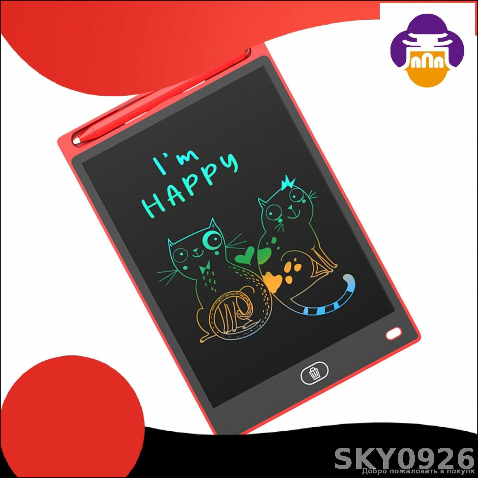 Эксклюзивная 85дюймовая LCD панель для разноцветного рукописного рисования