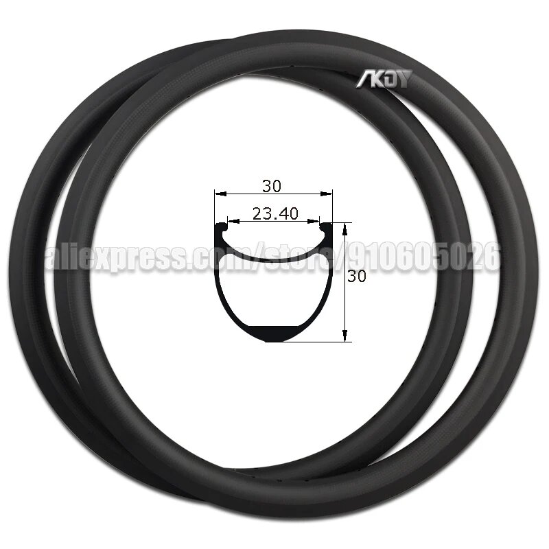 Карбоновые обода 507 BMX Race 24 дюйма 30 мм Disc Brake 36-36H