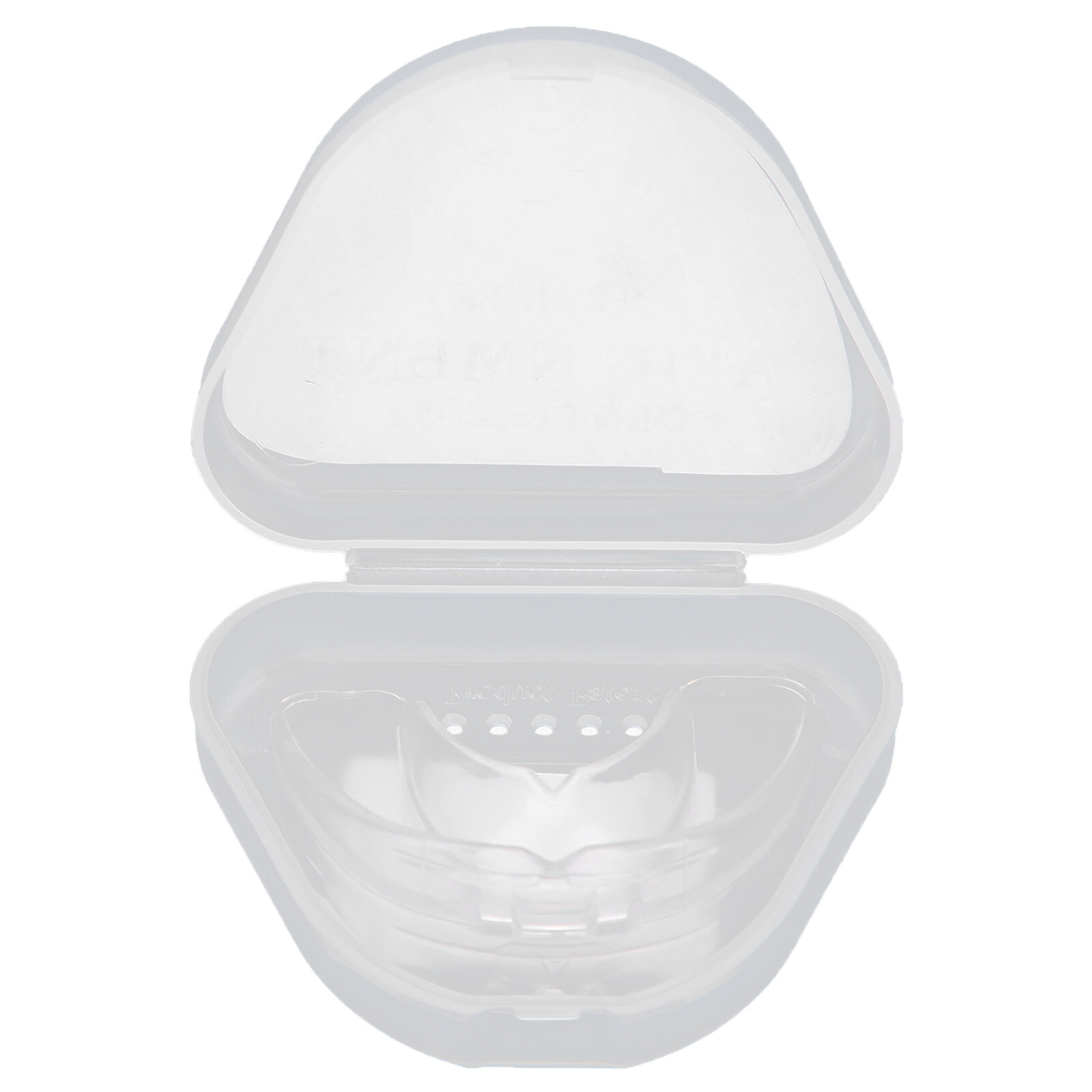 Силиконовый ортодонтический брекет, портативная капа для защиты от скрежета зубов, прозрачный