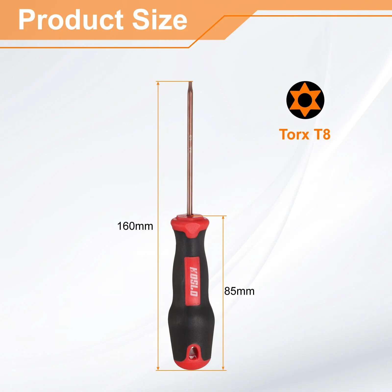 Отвертка Torx T8 x 160mm